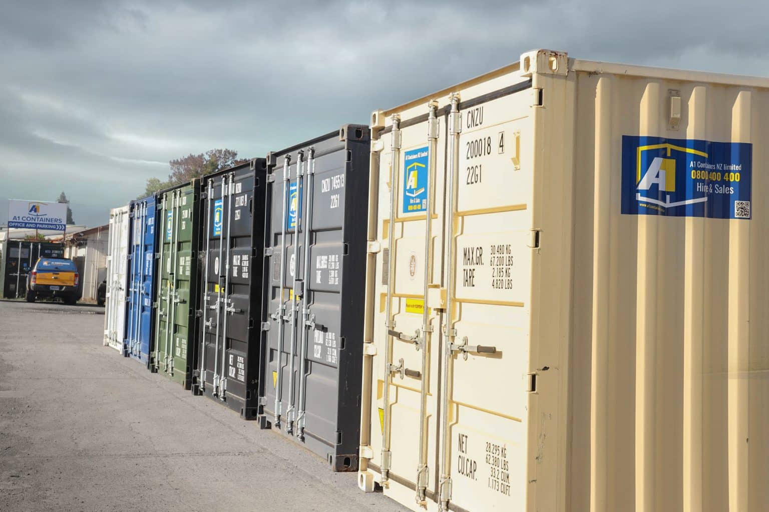 Shipping Container Options for Sale NZ | A1 Containers